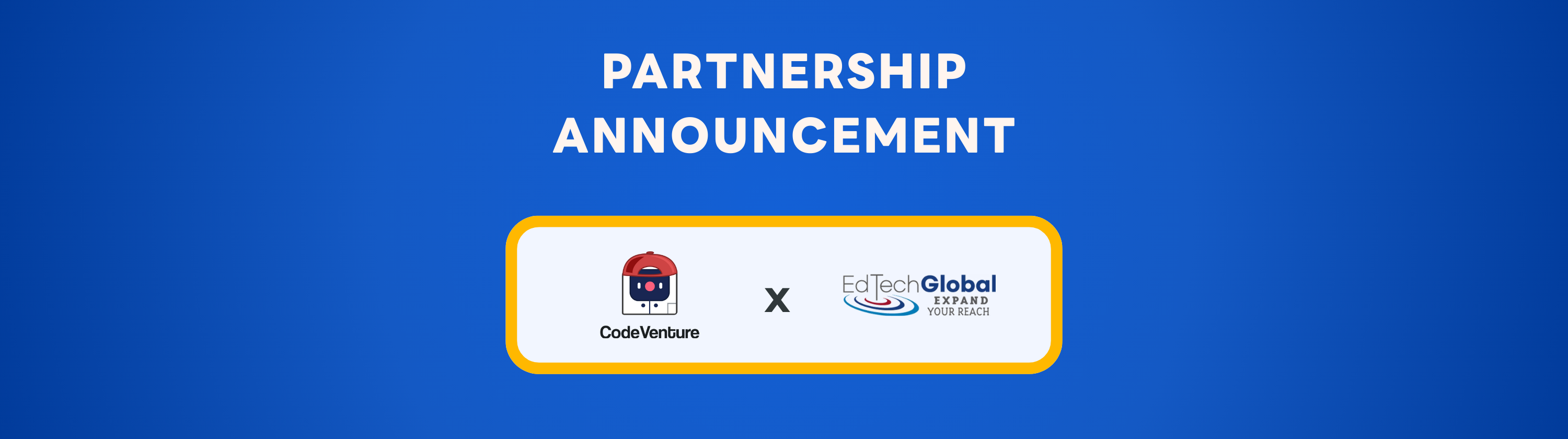 CodeVenture Partners with EdTech Global | CodeVenture